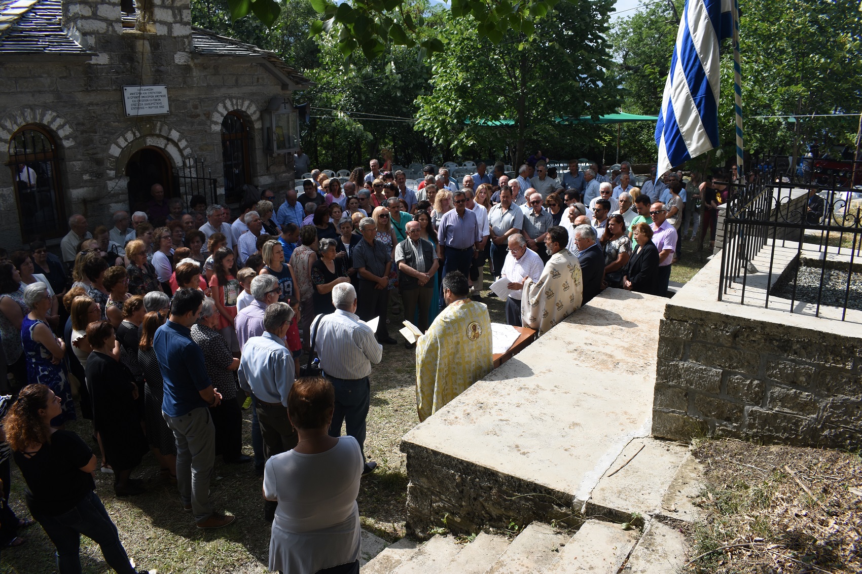 Τιμήθηκαν οι τρεις πεσόντες Κρήτες εθελοντές στο Δεμάτι – Δήμος Ζαγορίου